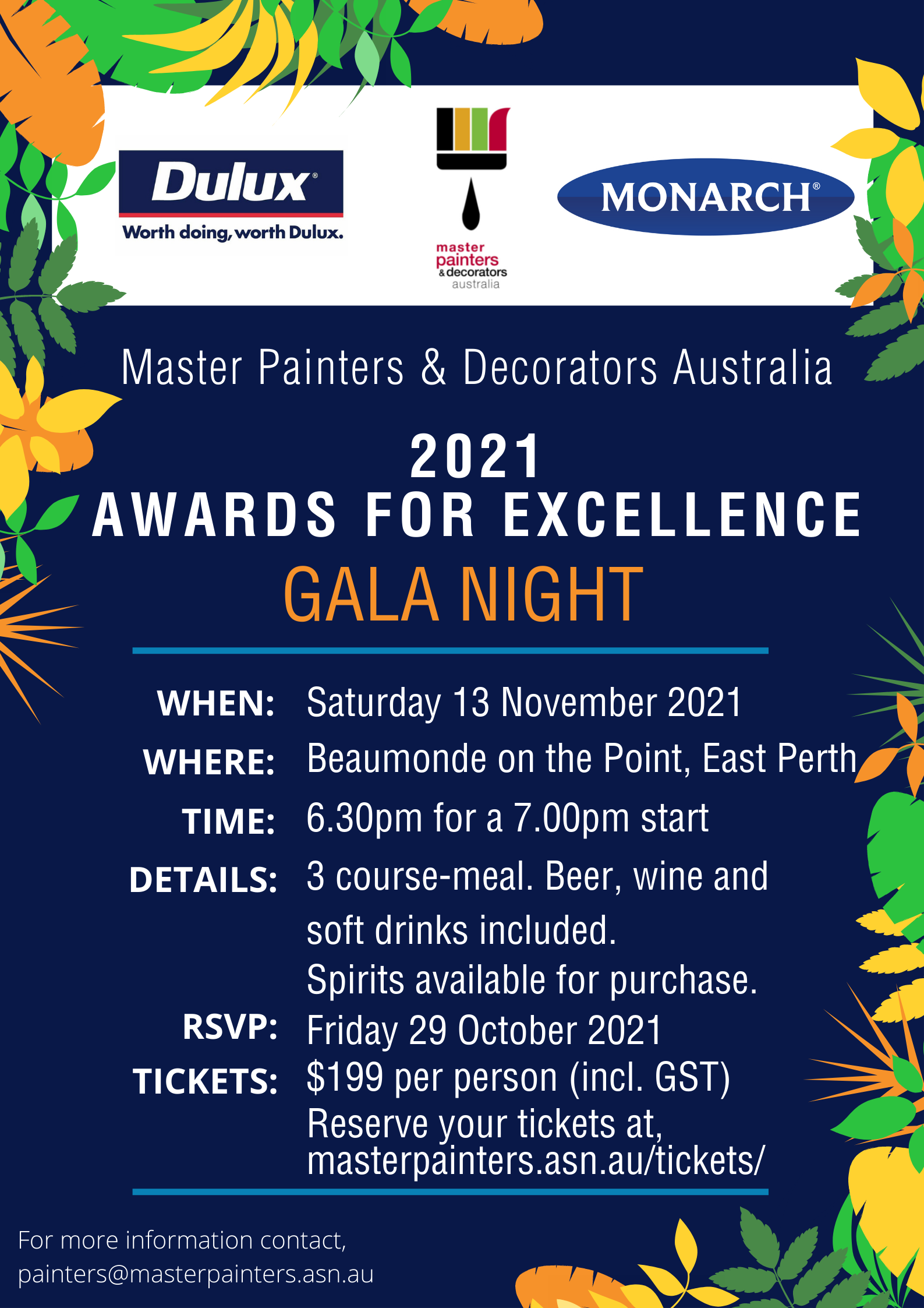 Awards for Excellence Gala Night - Master Painters